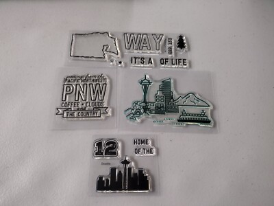 Pacific Northwest clear stamp bundle-(7) | eBay