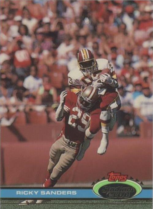 1991 Topps Stadium Club - Ricky Sanders #437 for sale online | eBay