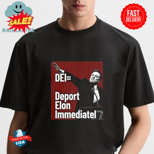 DEL Deport Elon Immediately Elon Musk Classic T-Shirt | eBay