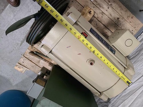 GE Compressor Motor 25 HP 1775 RPM 208V 3 Phase Frame 284T with Control ...