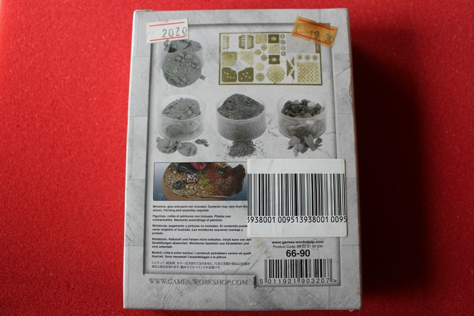 Games Workshop Warhammer 40k Basing Kit NIB New Bases Brass Etchings ...