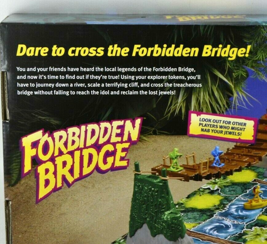 NEW Forbidden Bridge Board Game Hasbro 2021 Re-Edition Family Fun ...