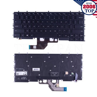 Original US Keyboard with Backlit for Dell G7 15 G7500 G7 7500 12PWM ...