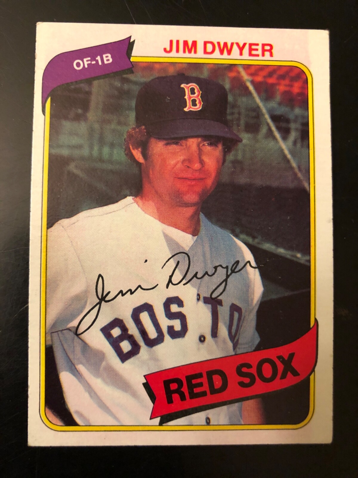 1980 Topps #576 Red Sox Jim Dwyer Baseball Card | eBay