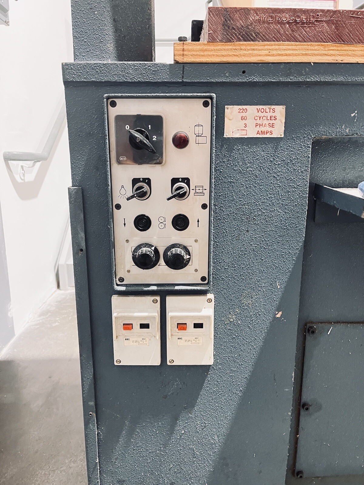 Hudson F.63 - 20 Ton Hydraulic Clicker Press Die Cutting Machine | eBay