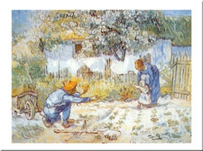 Primi Passi by Vincent Van Gogh 9.5x12 Art Print Poster | eBay