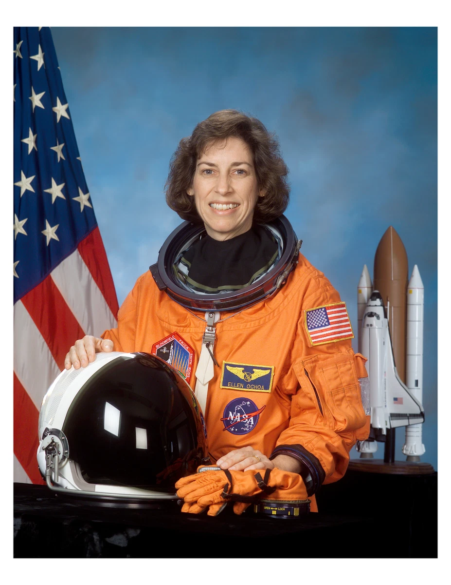 Ellen Ochoa In Space Ship