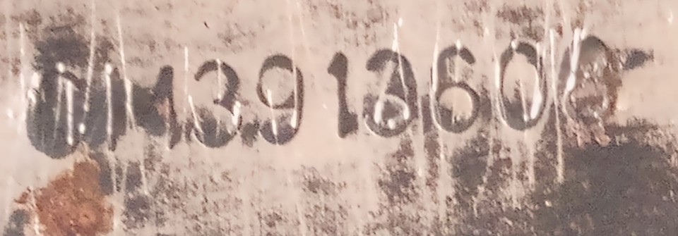 1966, 67, 68 Chevrolet Chevelle License Plate Holder Flip Down For Gas ...