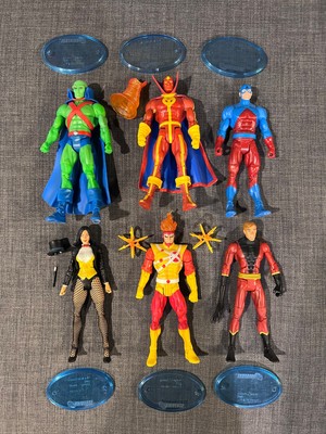 DC Universe Classics DCUC Lot Martian Manhunter Atom Firestorm Zatanna ...