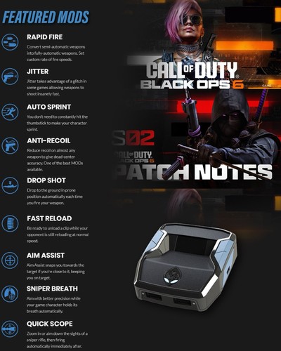 Call of Duty® Black Ops 6 & Warzone ZAIDX963-ELITE Script Cronus Zen | eBay