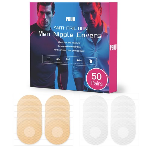 Nipple Covers for Men Anti-Chafing Sports Daily Wear | eBay