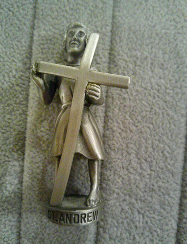 Creed--- Figurine~ St. ANDREW --2 1/2 " H | eBay