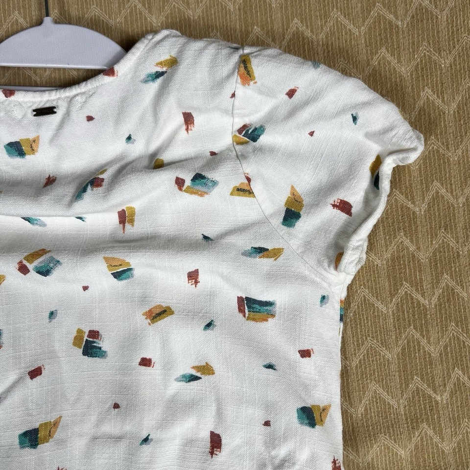 Oneill Dress paint aesthetic Medium White artist casual painter Spring ...