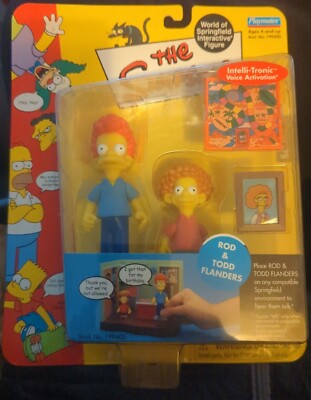 ROD & TODD FLANDERS - Simpsons Playmates 2002 WOS Series 9 Figure ...