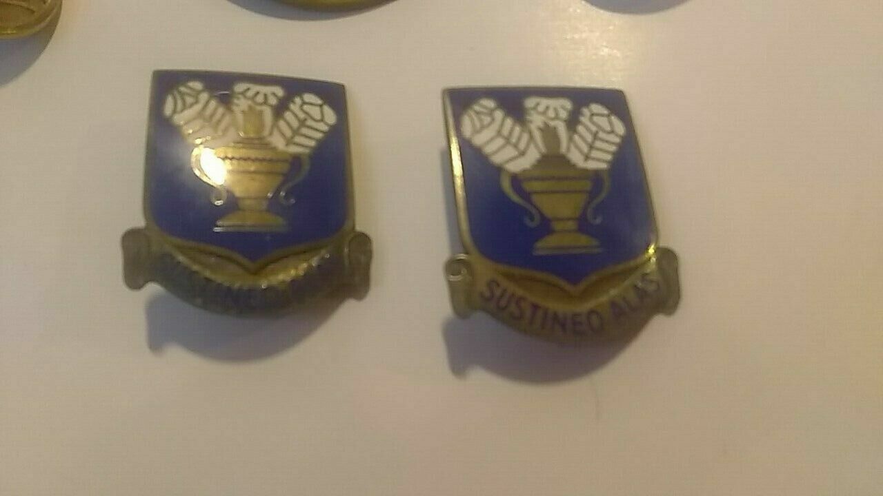 Lot of World War II US Army Pins From Veteran Iron Cross/Missile ...