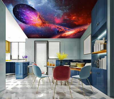 3D Cloud Planet 2217 WallPaper Murals Wall Print Decal Wall Deco AJ ...