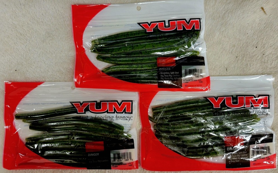 **LOT OF 3** Yum Dinger 5” 8 per Pack Choice of colors | eBay