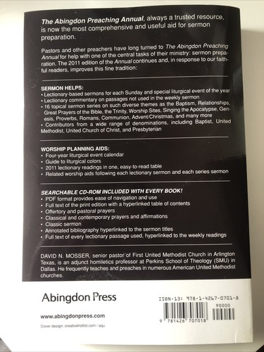The Abingdon Preaching Annual 2011 by David Mosser (2010, E-book) for ...