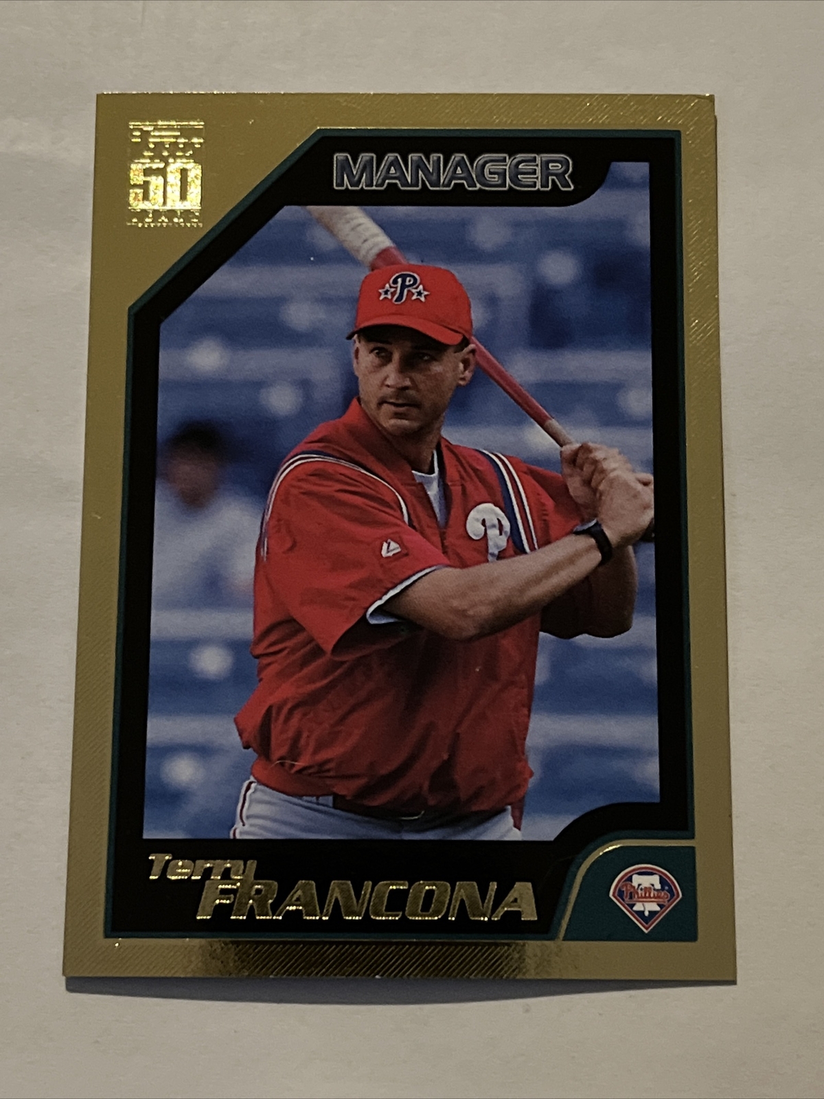 2001 Topps - Terry Francona #347 Gold /2001 for sale online | eBay