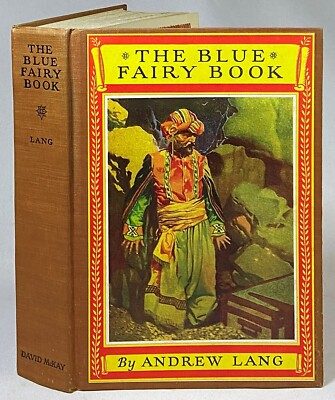 THE BLUE FAIRY BOOK Vintage Children's Book ANDREW LANG Fairy Tales ...