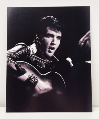 ELVIS PRESLEY AUTHENTIC ORIGINAL 8x10 PHOTO 68 COMEBACK SPECIAL +Letter ...