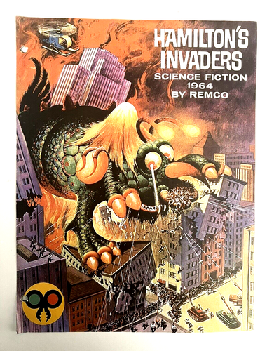1964 HORRIBLE HAMILTON'S INVADERS POSTER AND MARKETING LITERATURE ...