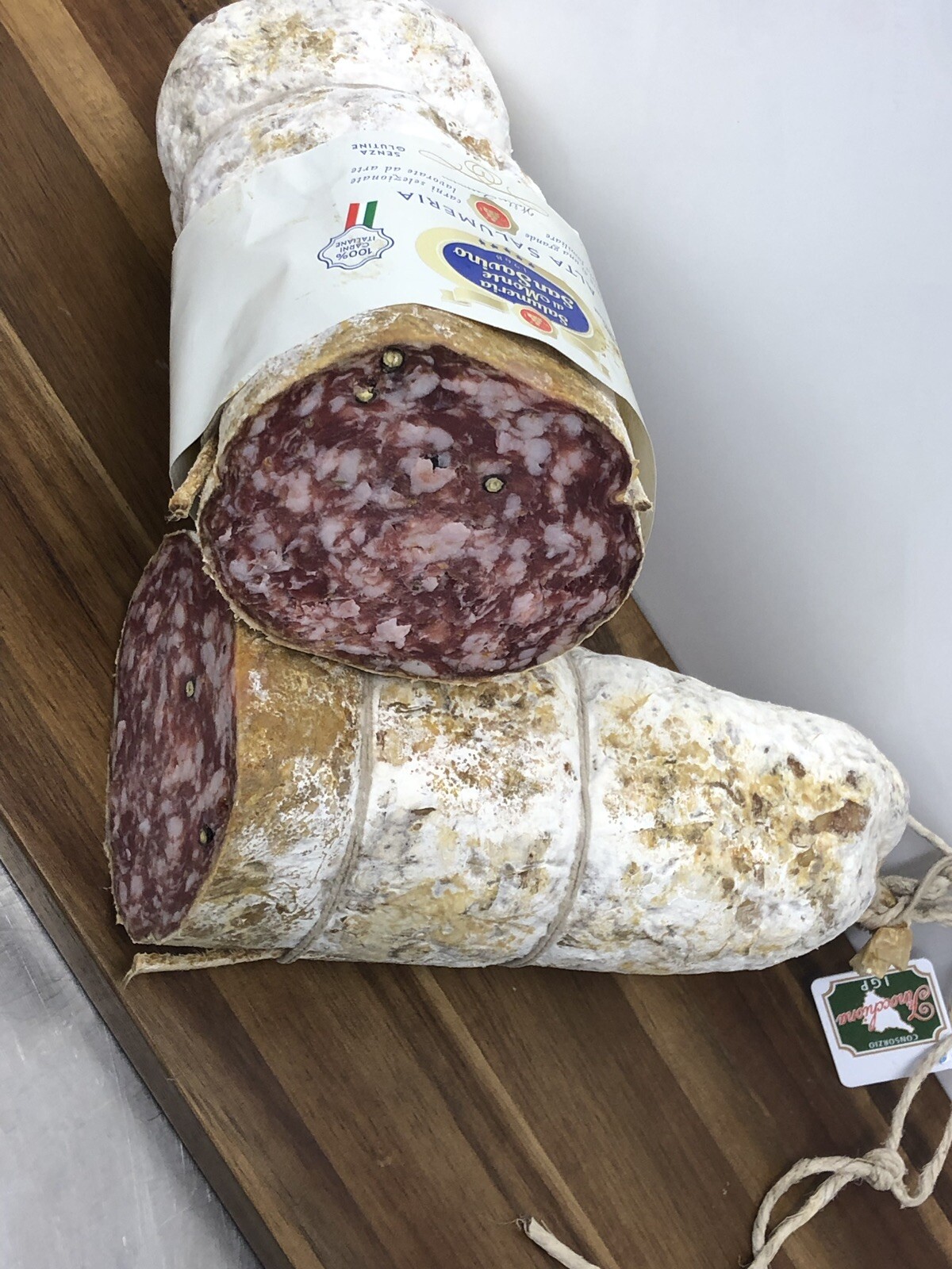 Finocchiona IGP Italian Fennal Salami Tuscany 1.7kg Half Large Sausage ...