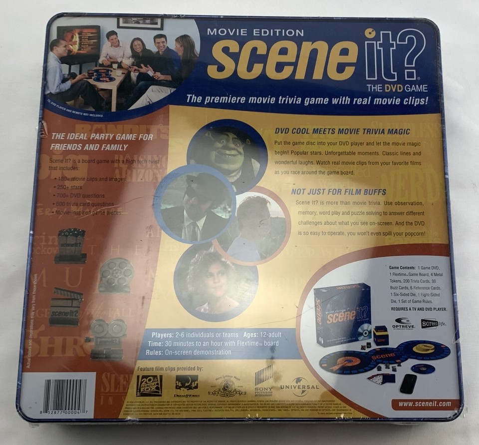2006 Movie Scene It Game by Screenlife New Sealed FREE SHIPPING ...