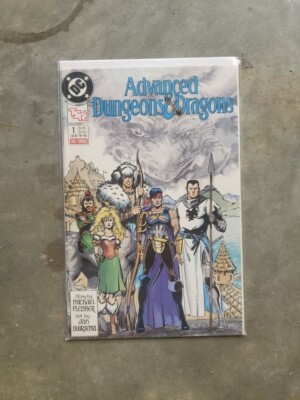 Advanced Dungeons & Dragons #1 1st appearance in comics TSR DC Comics ...