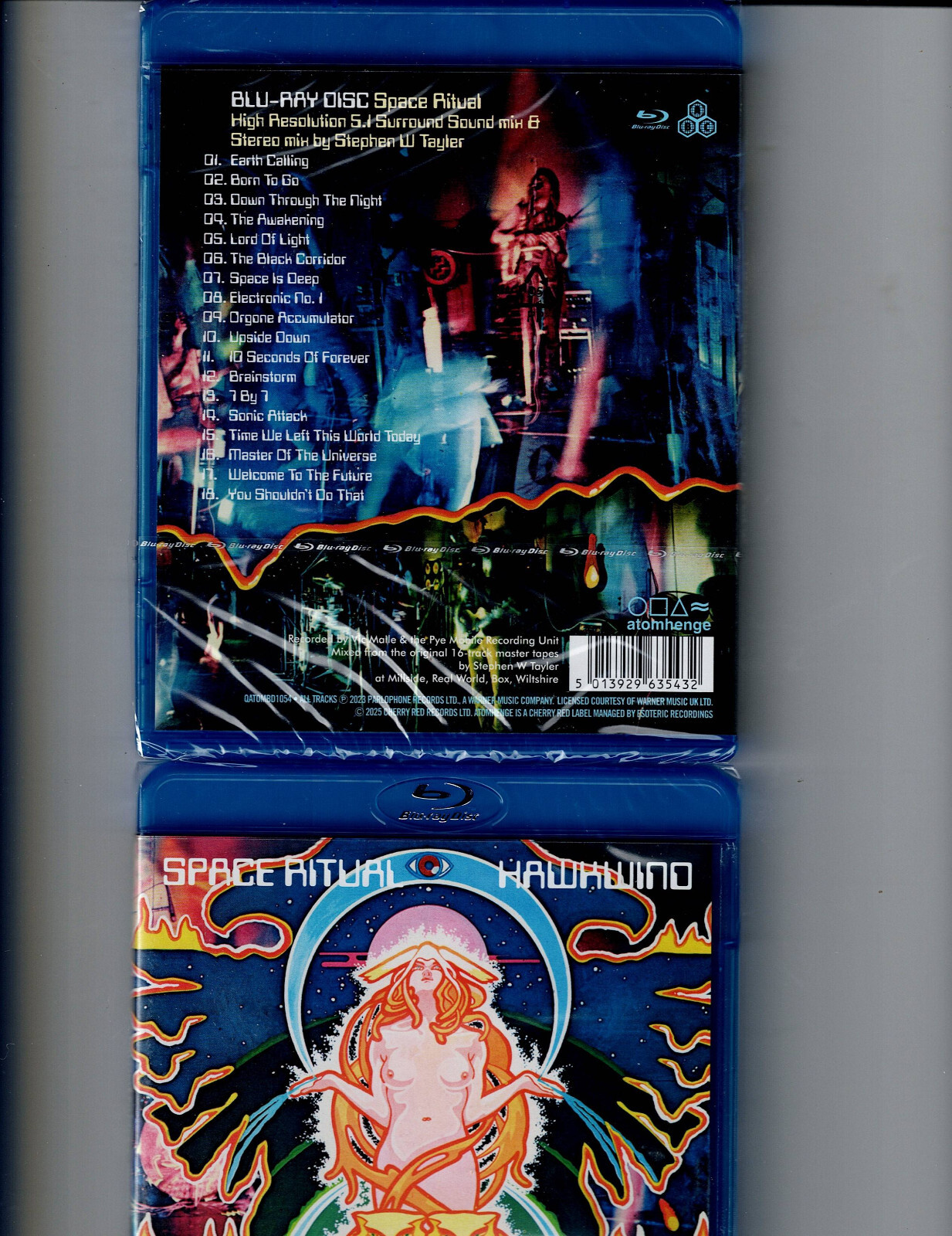HAWKWIND - SPACE RITUAL (50TH ANNIVERSARY) (BLU-RAY) NEW *18 TRACKS* | eBay