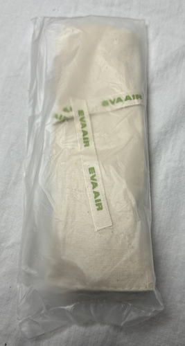 NEW EVA AIR Deluxe Class Travel Set Lotion Dental Toothbrush Toothpaste ...