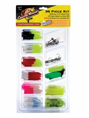 Leland Crappie Magnet Kit 96 pc Crappie Fishing Kit (Free Shipping ...