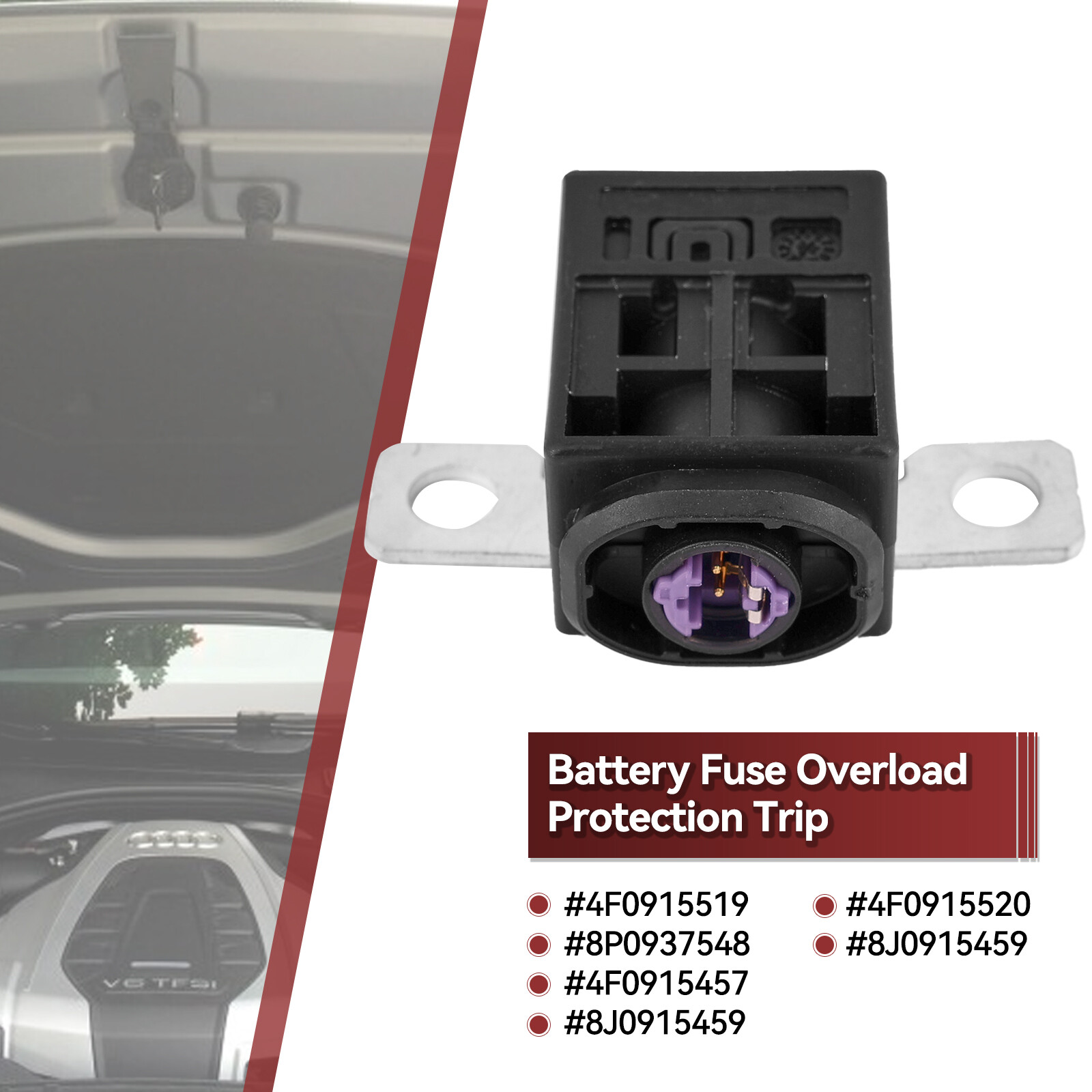 Battery Fuse Overload Protection Trip Standard Fit For VW Touareg Audi ...