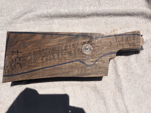 Turkish Walnut Gunstock Blank With Beretta 682 Inlets SS7 Perazzi ...