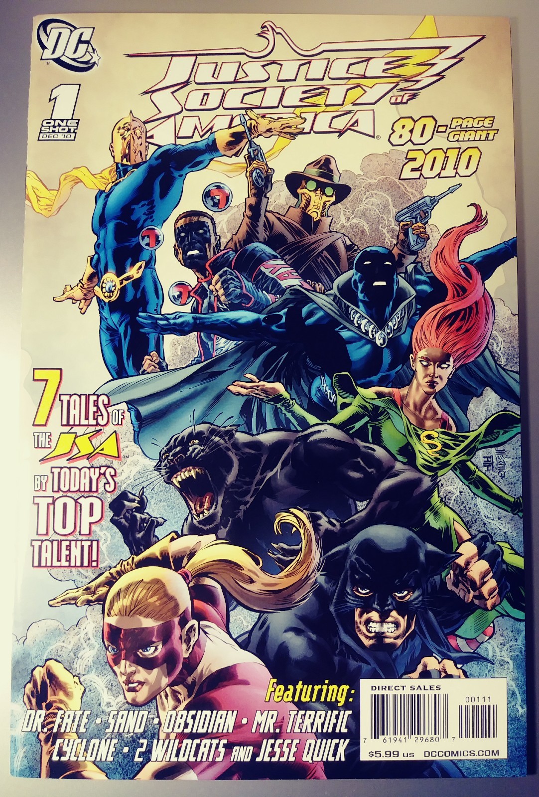 JUSTICE SOCIETY OF AMERICA 80 PAGE GIANT FIRST PRINT DC COMICS (2010 ...