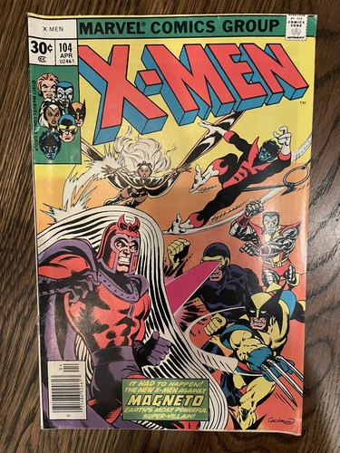 X-Men #104, Marvel 1977, 1st Starjammers, Magneto Appearance, | eBay