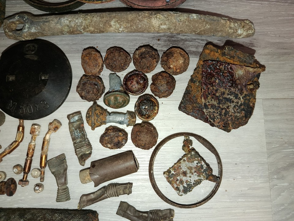Lot Of WW2 German Relics From Kurland Pocket | eBay