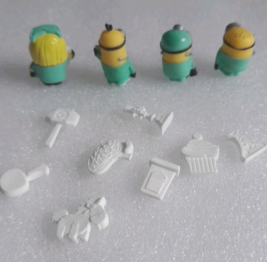 Hasbro Operation Despicable Me 2 (4) Minion Figures 8 Funatomy ...