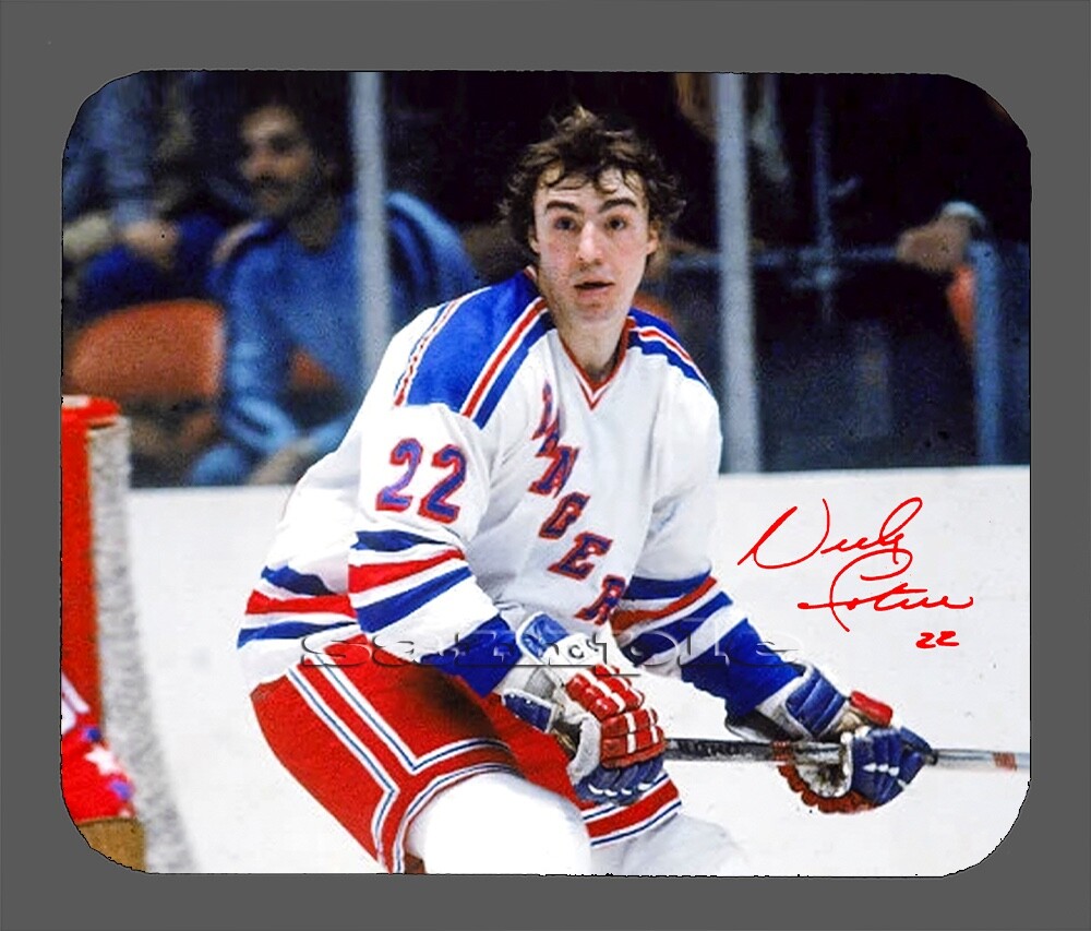 Nick Fotiu NY Rangers Facsimile Autographed Mouse Pad Item#8719 | eBay