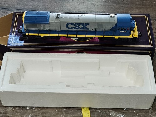 MTH PREMIER GENERAL ELECTRIC C30-7 CSX DIESEL LOCOMOTIVE NO. 7009 RARE ...