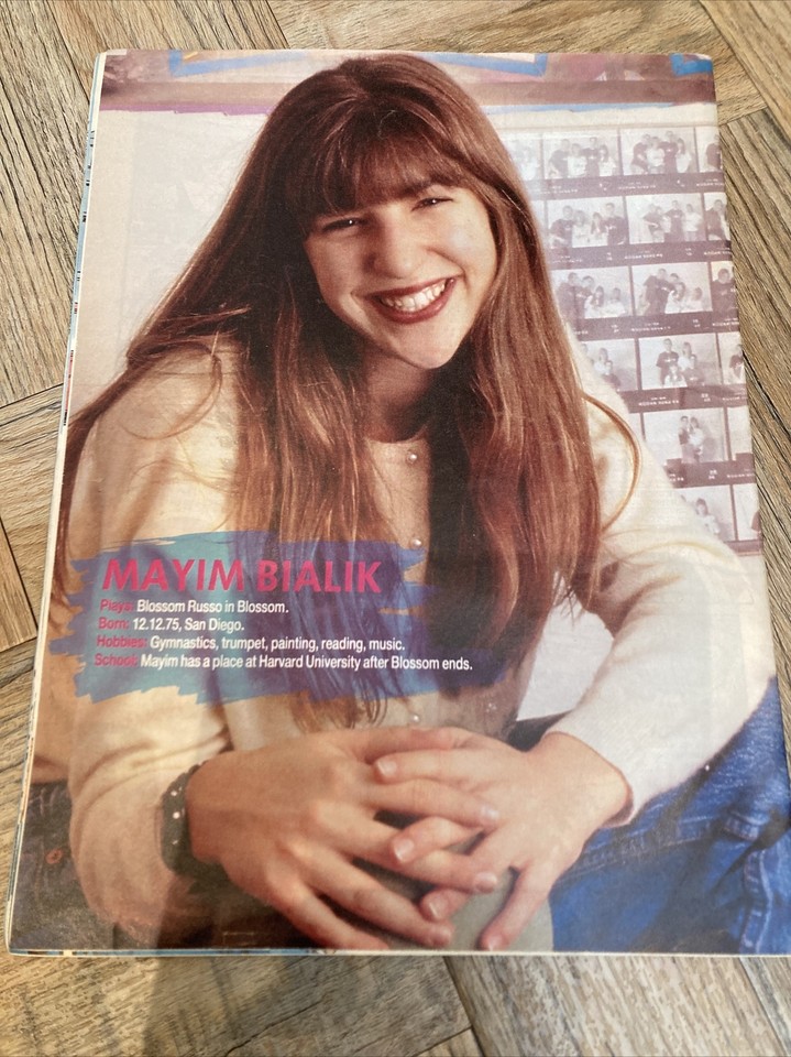 Bunty For Girls Magazine No. 1886 5 March 1994 — Mayim Bialik — Vintage ...