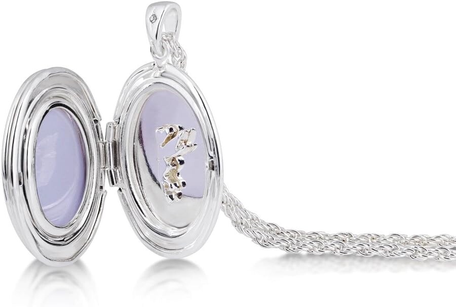 Disney Couture Believing is the Begining Tinkerbell Locket Necklace ...