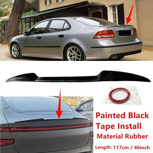 46in Universal Fit For Saab 9-3 2003-2007 Rear Trunk Lid Spoiler Lip ...