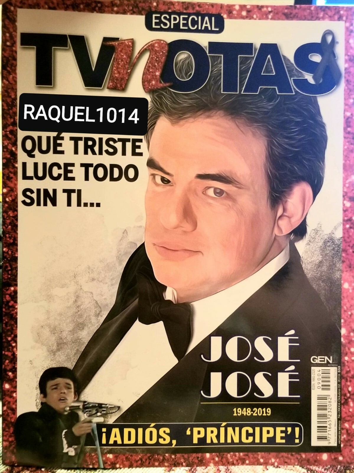 TV NOTAS ESPECIAL DE JOSE JOSE SPECIAL ISSUE TRIBUTE TO JOSE JOSE 1948 ...