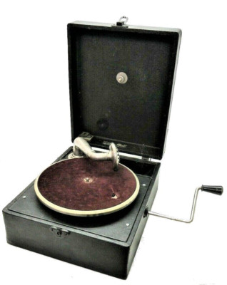 ANTIQUE EDISON BELL WIND UP TABLE TOP GRAMOPHONE | eBay UK