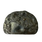 Chinese Oriental Black Color Dimensional Dragon Ink Well Pad Display ...