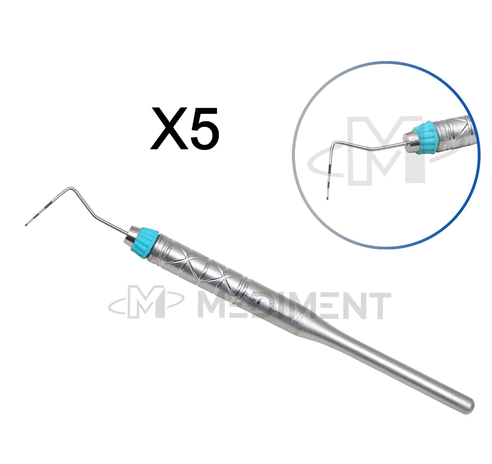 5 X Dental Periodontal Probe CPITN Color Hygienists Perio 3.5-5.5-8.5 ...