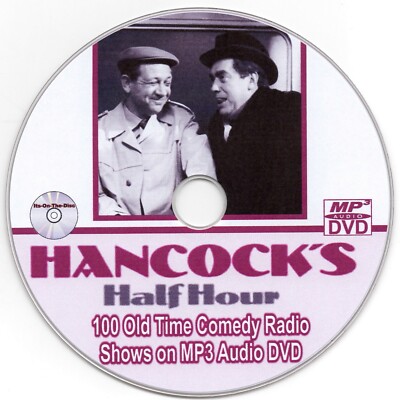 Hancock's Half Hour 100 Old Time Comedy Radio Shows on MP3 Audio DVD ...