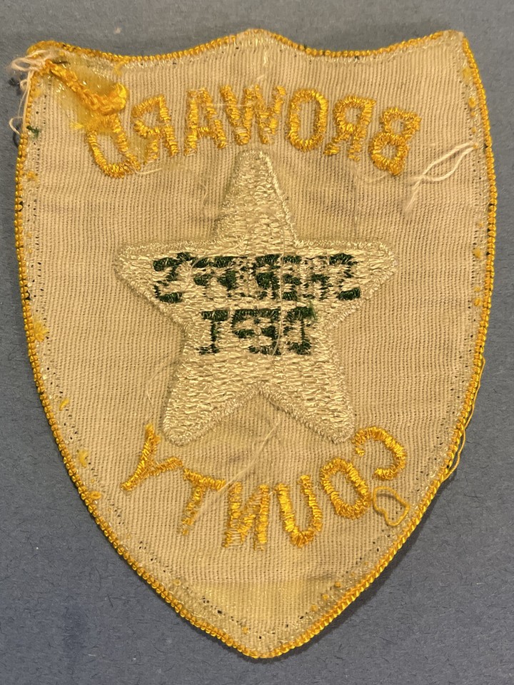 FLORIDA, BROWARD COUNTY SHERIFF'S OFFICE PATCH 3" | eBay