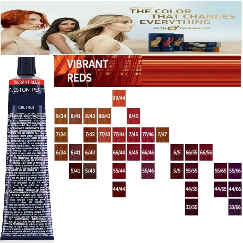 Wella Koleston Perfect Me Plus Colour Chart - Infoupdate.org
